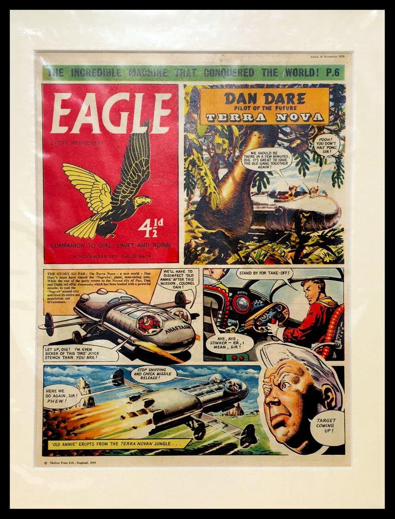 Dan Dare: Eagle v10 no39 14/11/1959 – Red Door Posters