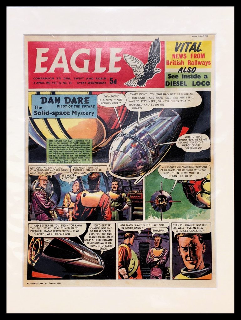 Dan Dare: Eagle v12 no14 08/04/1961 – Red Door Posters