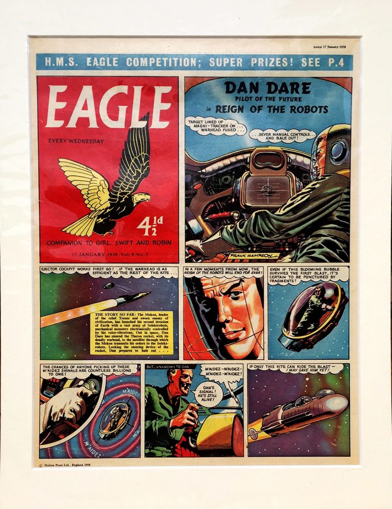 Dan Dare: Eagle v9 no3 17/01/1958 – Red Door Posters