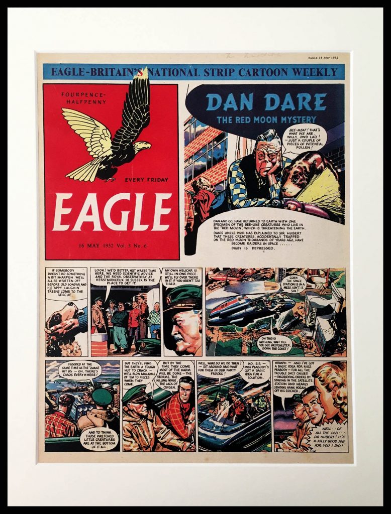 Dan Dare: Eagle v3 no6 16/05/1952 – Red Door Posters